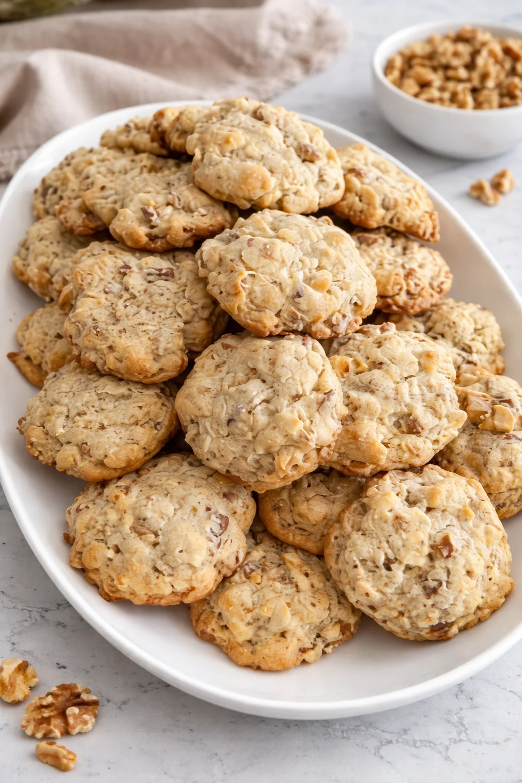 Old-Fashioned Oatmeal Walnut Cookies